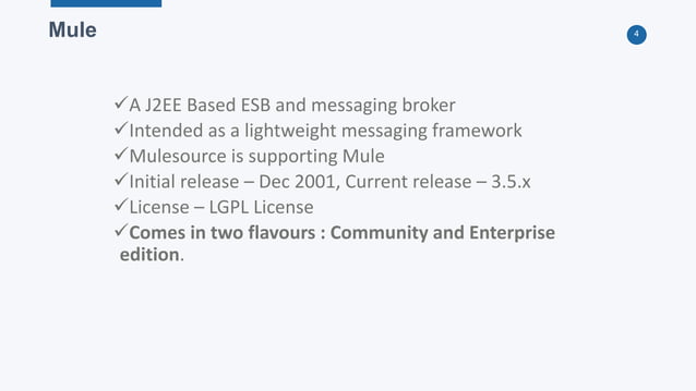 Mule introduction | PPTX | Cloud Computing | Internet