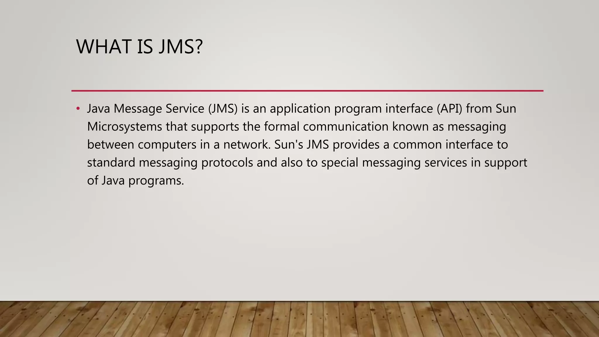 Mule JMS transport | PPT