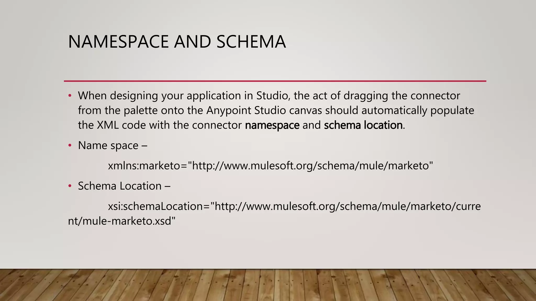 Mule Marketo Connector | PPTX | Web Design and HTML | Internet
