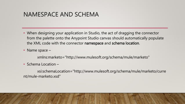 Mule Marketo Connector | PPTX | Web Design and HTML | Internet