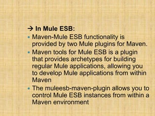 Mule maven | PPT