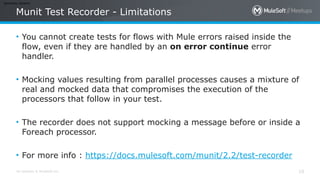Mule Meetup Hyderabad - Aug 2020 | PPT