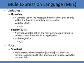 Mule mel 2 | PPT
