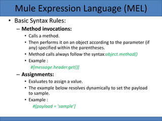 Mule mel 3 | PPT