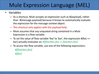 Mule mel 4_tips | PPT