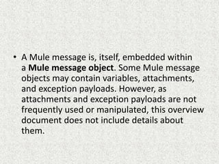 Mule message | PPTX