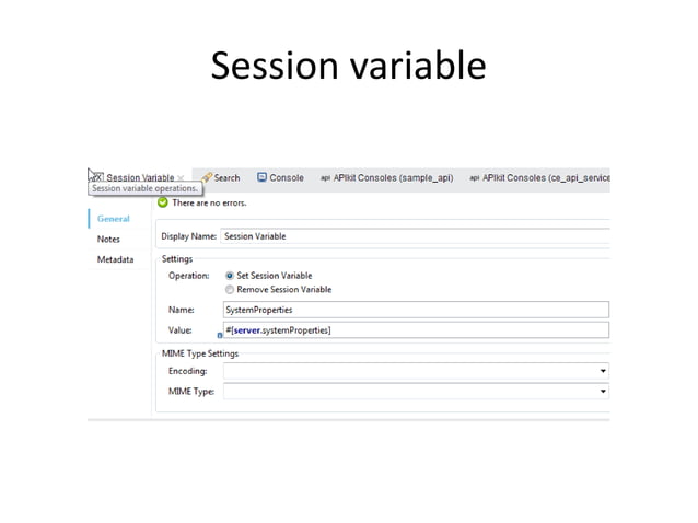 Mule Message Structure And Varibles Scopes Ppt