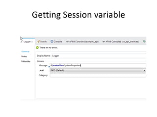 Mule message structure and varibles scopes | PPT