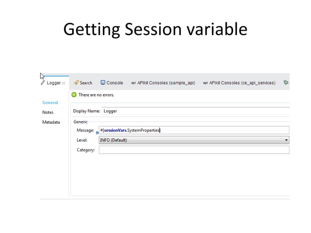 Mule Message Structure And Varibles Scopes Ppt