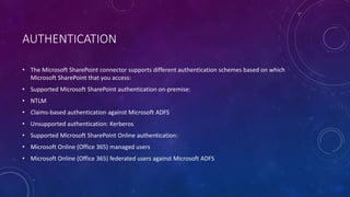 Mule Microsoft Share Point 2013 Connector | PPT