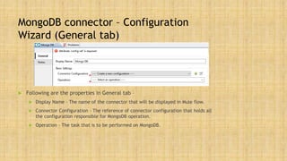 Mule mongodb connector | PPT