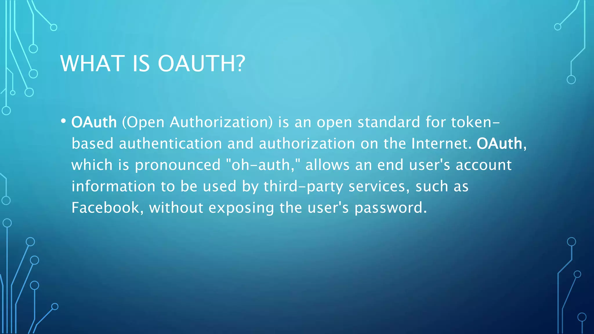 Mule Oauth 2 Provider Module Ppt
