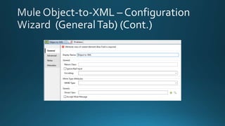 Mule object to-xml transformer | PPT