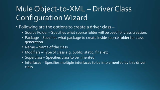 Mule object to-xml transformer | PPT