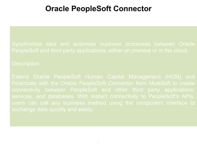 Oracle connector | PPT