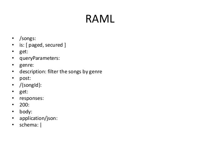 Mule Raml