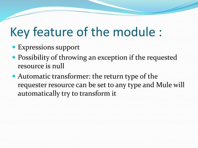 Mule requestor component | PPT