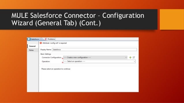 Mule Salesforce Connector