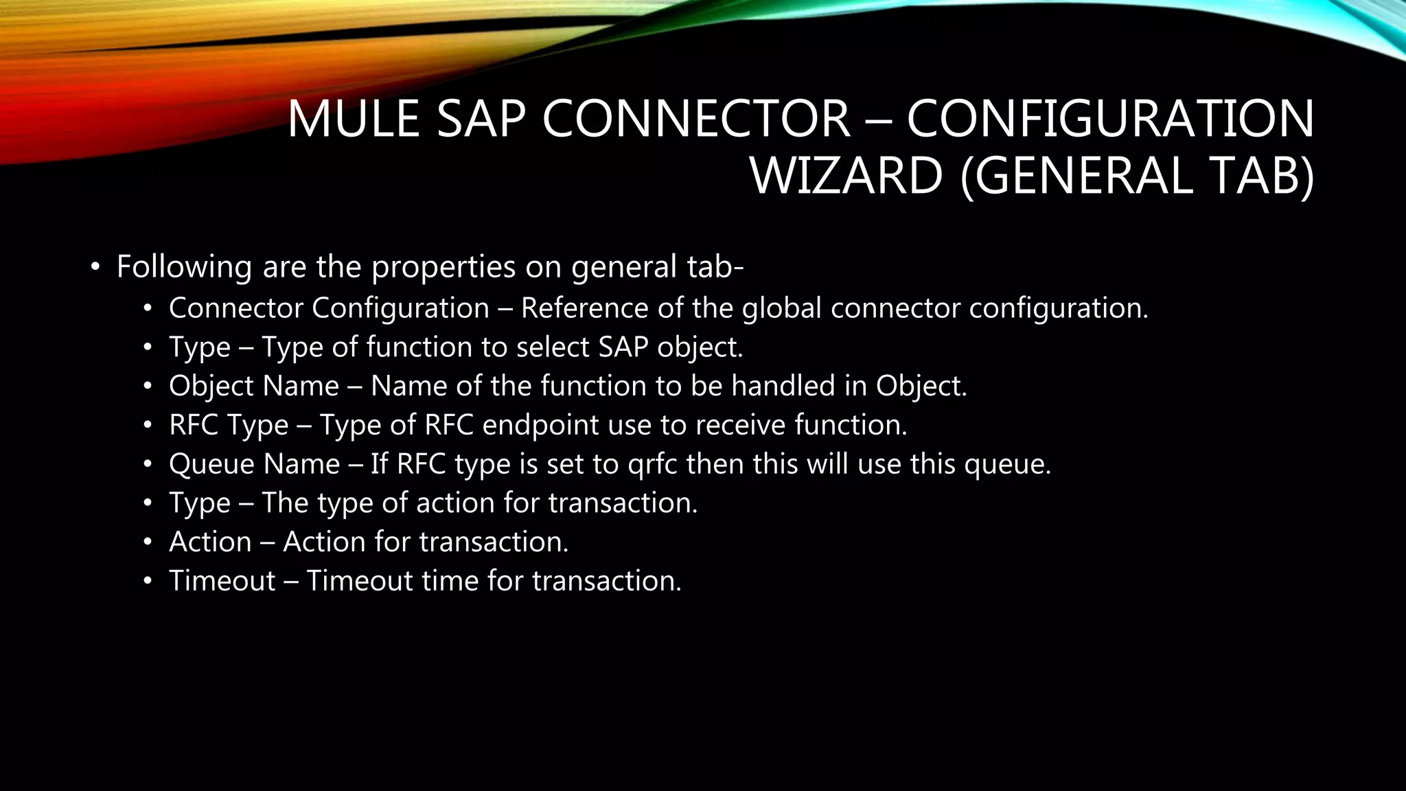 Mule SAP connector | PPTX | Computer Networking | Computing