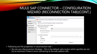 Mule SAP connector | PPTX | Computer Networking | Computing