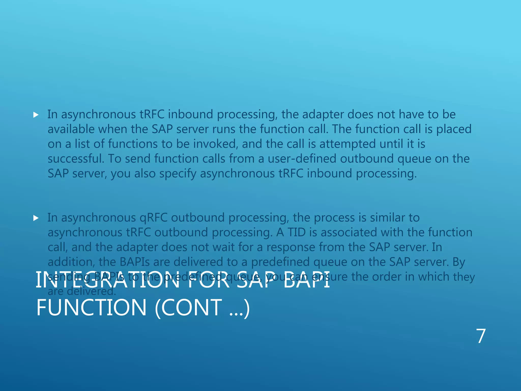 Mule sap connector | PPTX