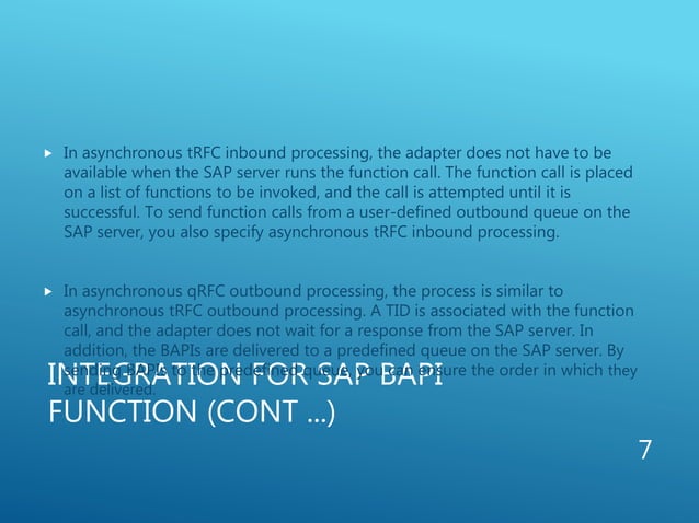 Mule Sap Connector Ppt 