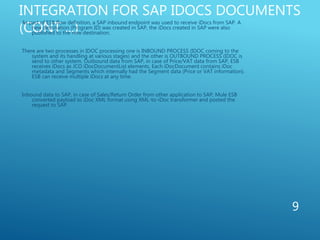 Mule sap connector | PPTX