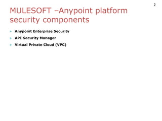 Mule security | PPTX