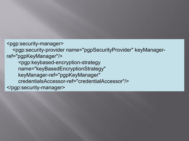 Mule security pgp with Example | PPT