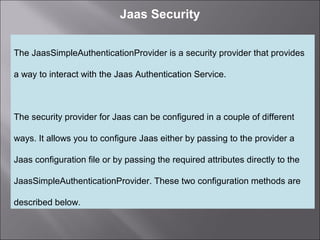 Mule security jaas | PPT