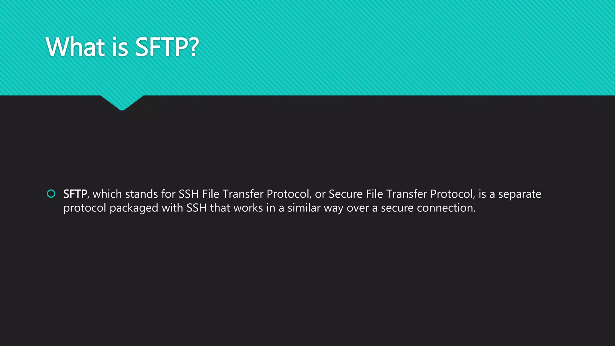 Mule SFTP connector | PPTX