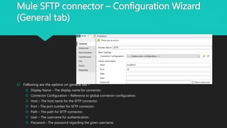 Mule SFTP connector | PPT