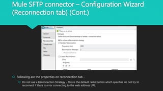 Mule SFTP connector | PPT
