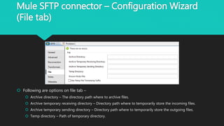 Mule SFTP connector | PPT