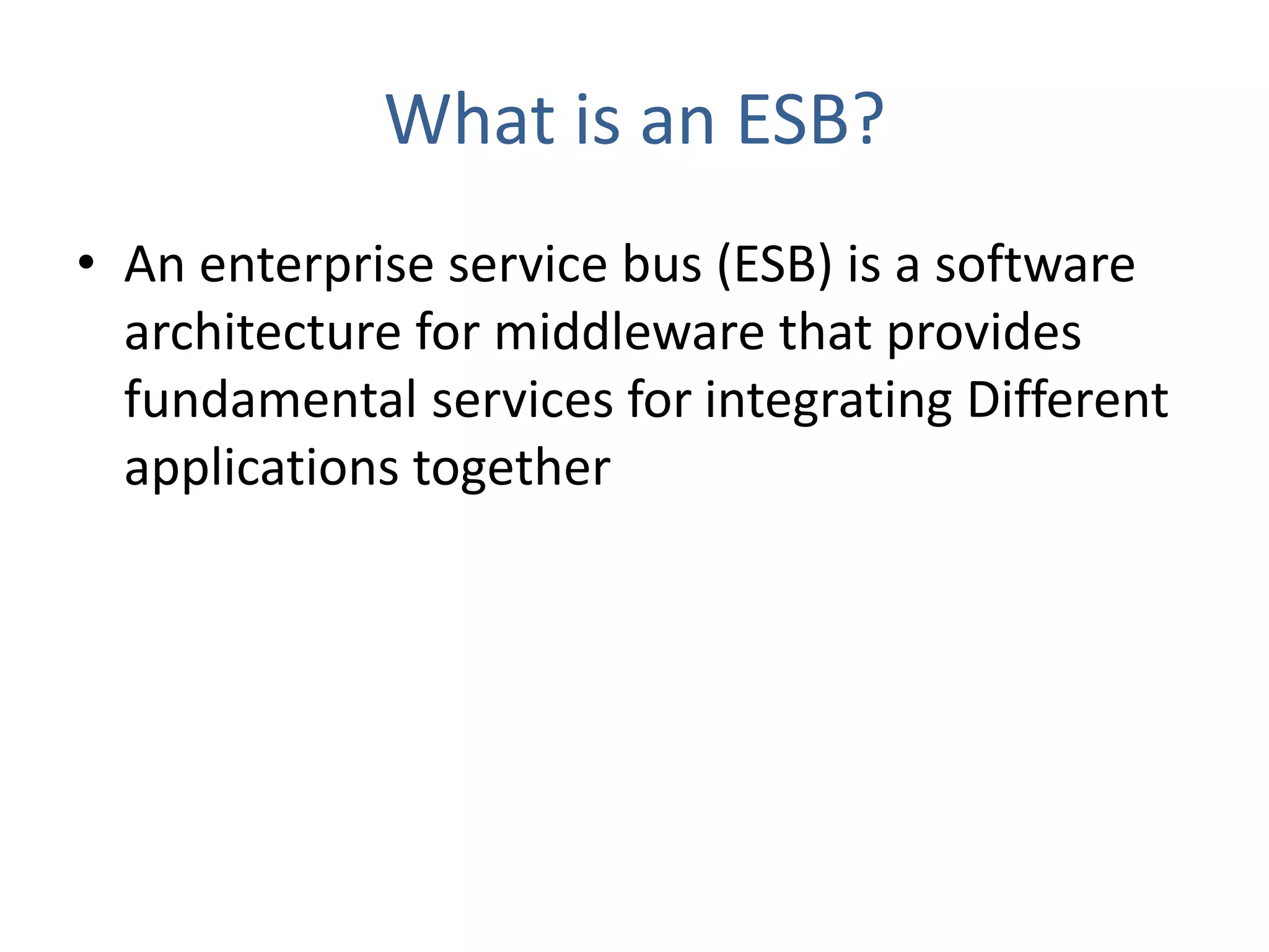 A Short Introduction of Mule ESB | PPT
