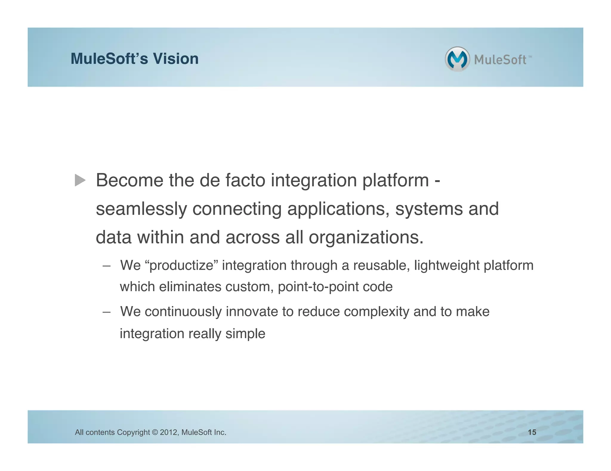 Future of Integration | MuleSoft | PDF