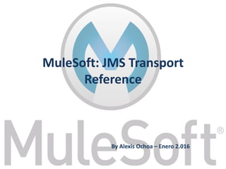 Mule soft jms | PDF