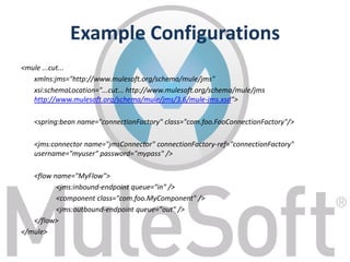 Mule soft jms | PDF