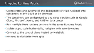 São Paulo MuleSoft Meetup - Deployments Models | PPT