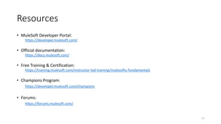 Mulesoft Anypoint platform introduction | PPTX