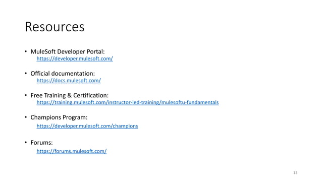 Mulesoft Anypoint platform introduction | PPTX | Cloud Computing | Internet