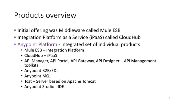 Mulesoft Anypoint Platform Introduction Pptx Cloud Computing Internet