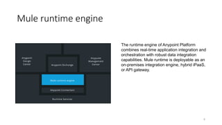 Mulesoft Anypoint platform introduction | PPTX