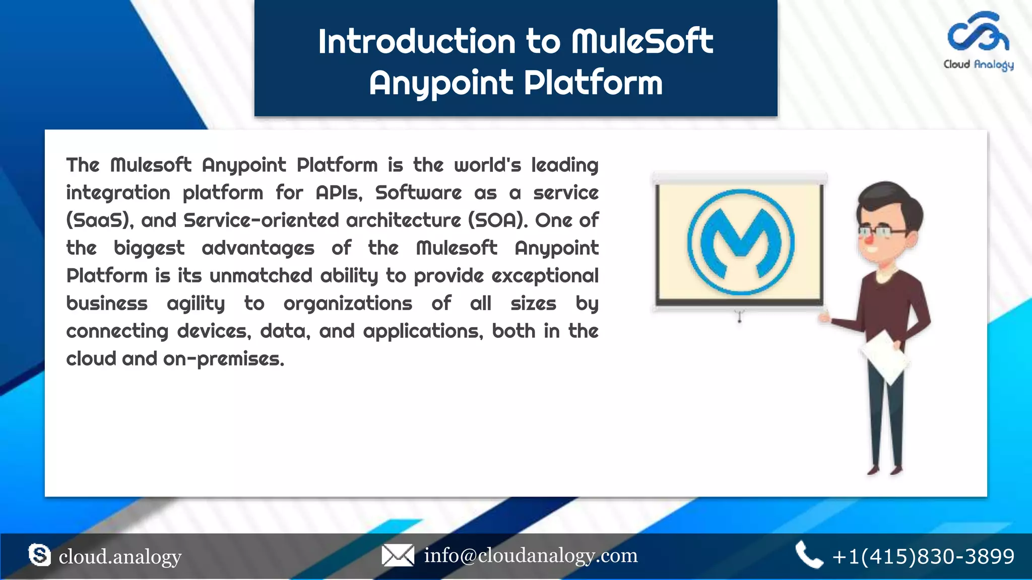 Benefits of integration with the Mulesoft Anypoint Platform | PPTX