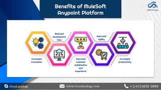 Benefits of integration with the Mulesoft Anypoint Platform | PPTX