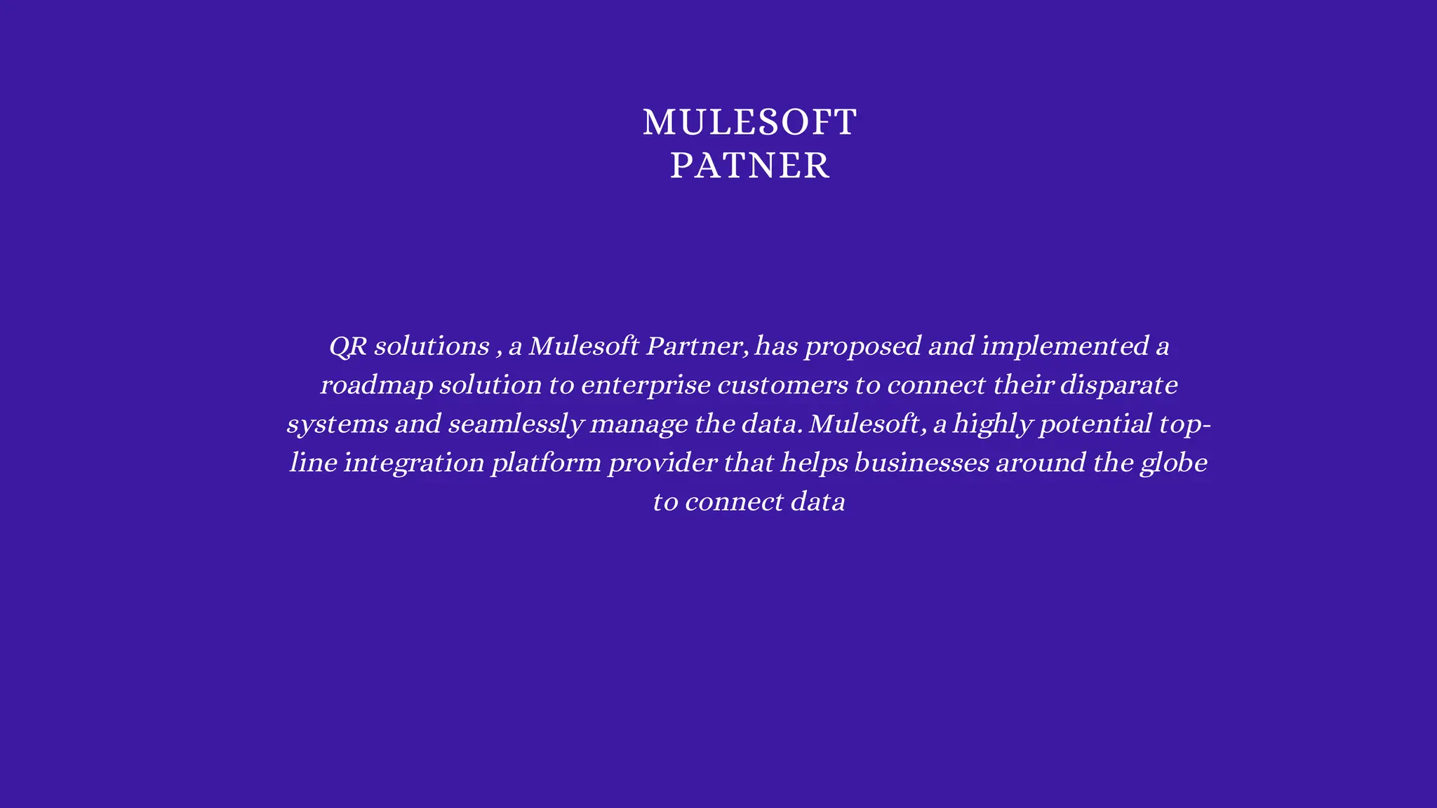 MuleSoft API Management Melbourne Australia QR Solutions.pdf
