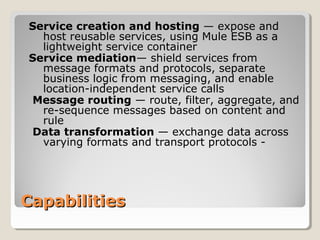 Mulesoft at a glance | PPT