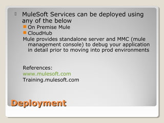 Mulesoft at a glance | PPT