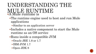 Mule soft cloudhub deployment basics | PPT