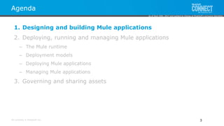 Designing and building Mule applications | PPTX
